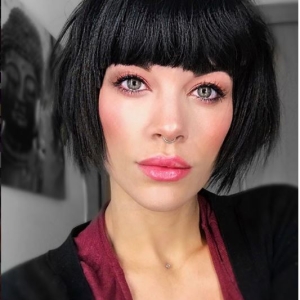 15x Bobline Black! - Korte Kapsels