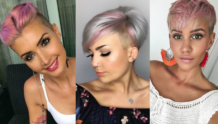 10x Pixies Met Een Roze Touch - Korte Kapsels